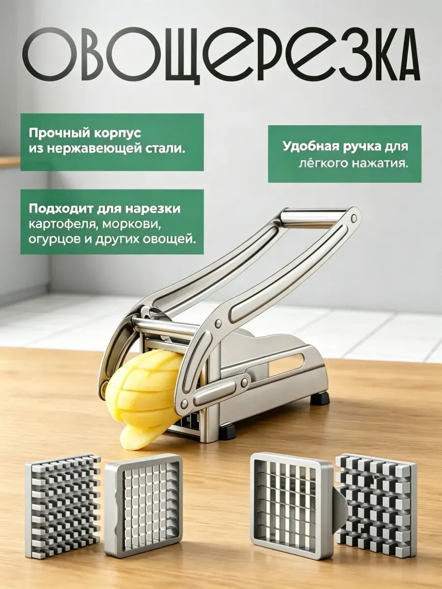 Нарезчик для овощей и фруктов нож