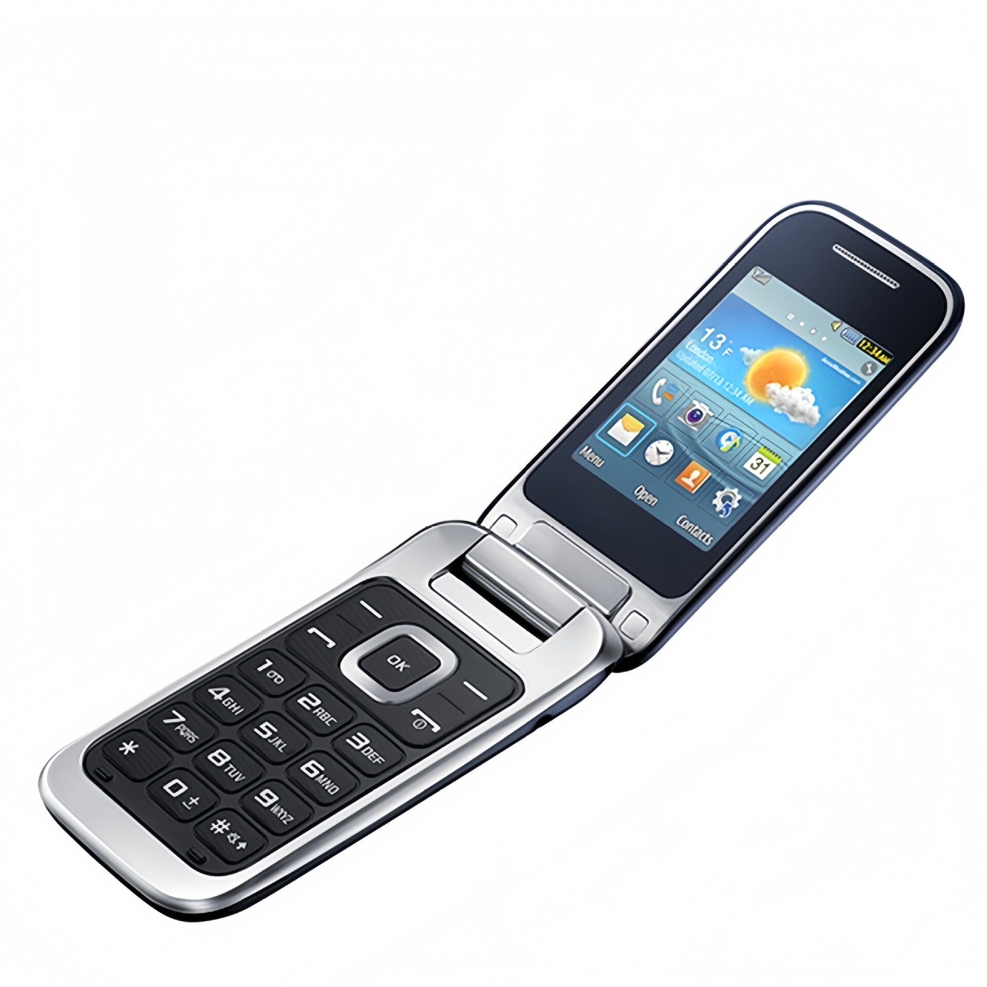 Телефон-раскладушка GT-C3592, кнопочный мобильный телефон GSM 2G, две SIM-карты, для пожилых/запасной, 2.4" экран