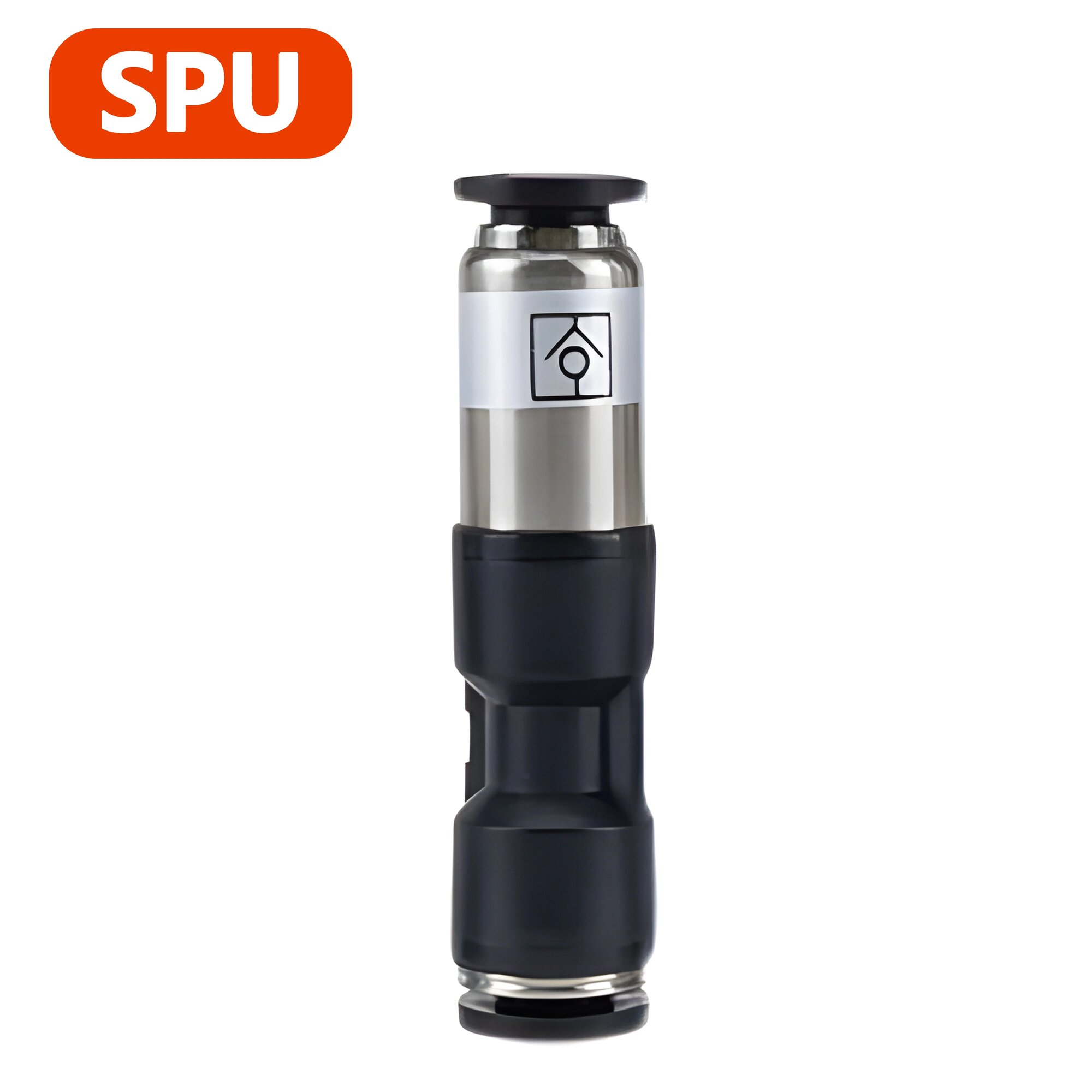 Быстроразъемный пневматический обратный клапан AKH08 12 SPU SPV AKH 12mm, SPU Black