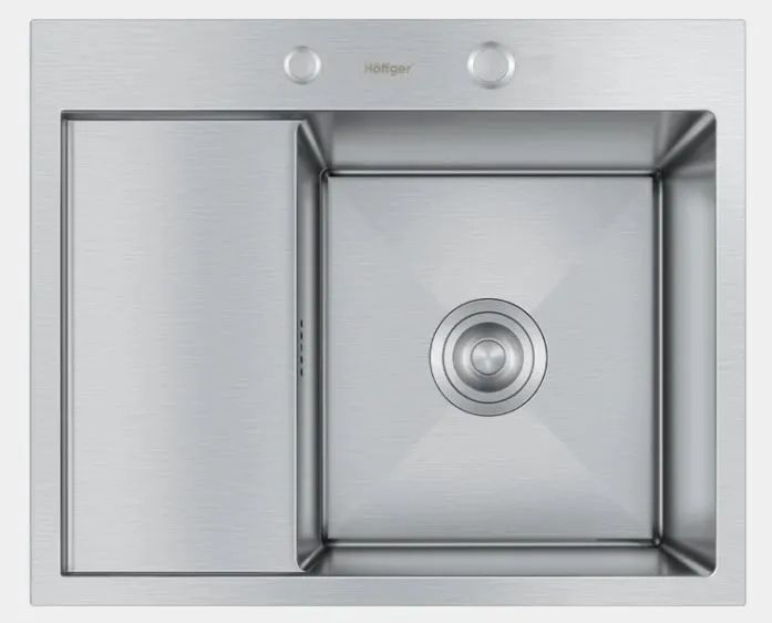 Мойка для кухни Hoffger 5848R Satin правая чаша