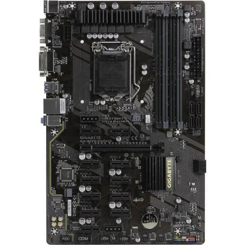 Материнская плата Gigabyte GA-B250-FinTech 12xPCI-E Socket 1151 v1 простая, но качественная