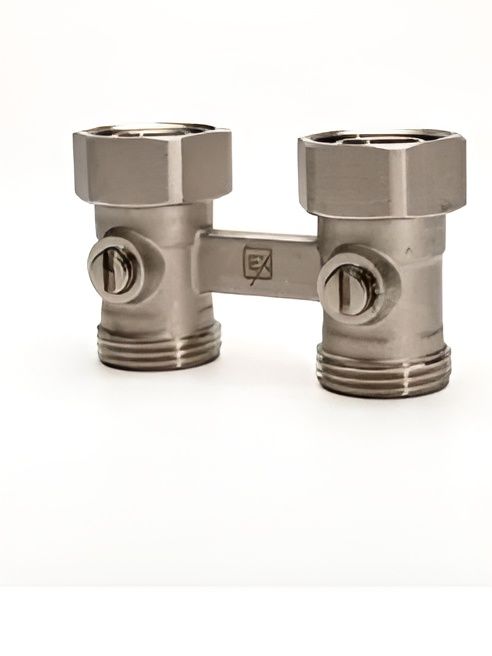Узел для нижнего подключения радиатора PROEXPERT H-образный, 3/4"x3/4", прямой, под евроконуса, без ниппелей 01050102