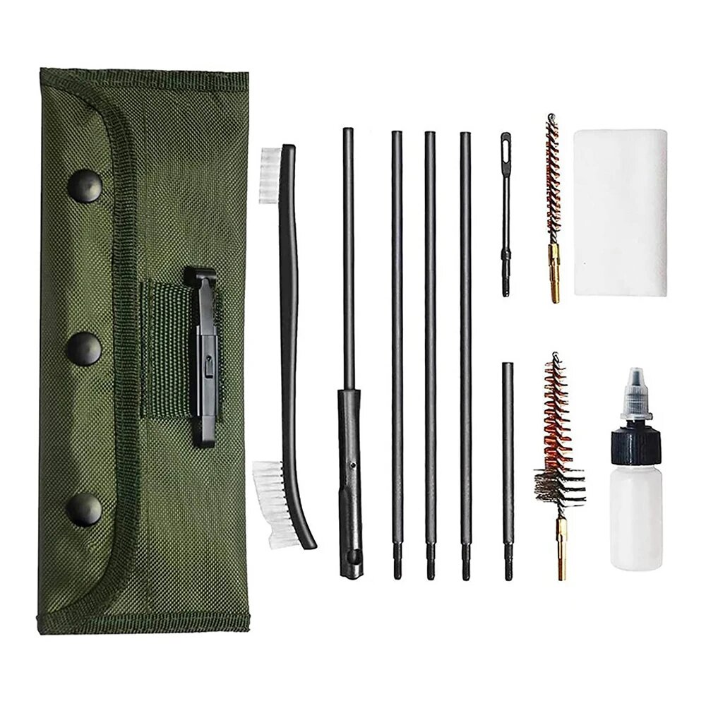 Профессиональный набор для чистки оружия AR 15 / M16 Черный, 11 PCS
