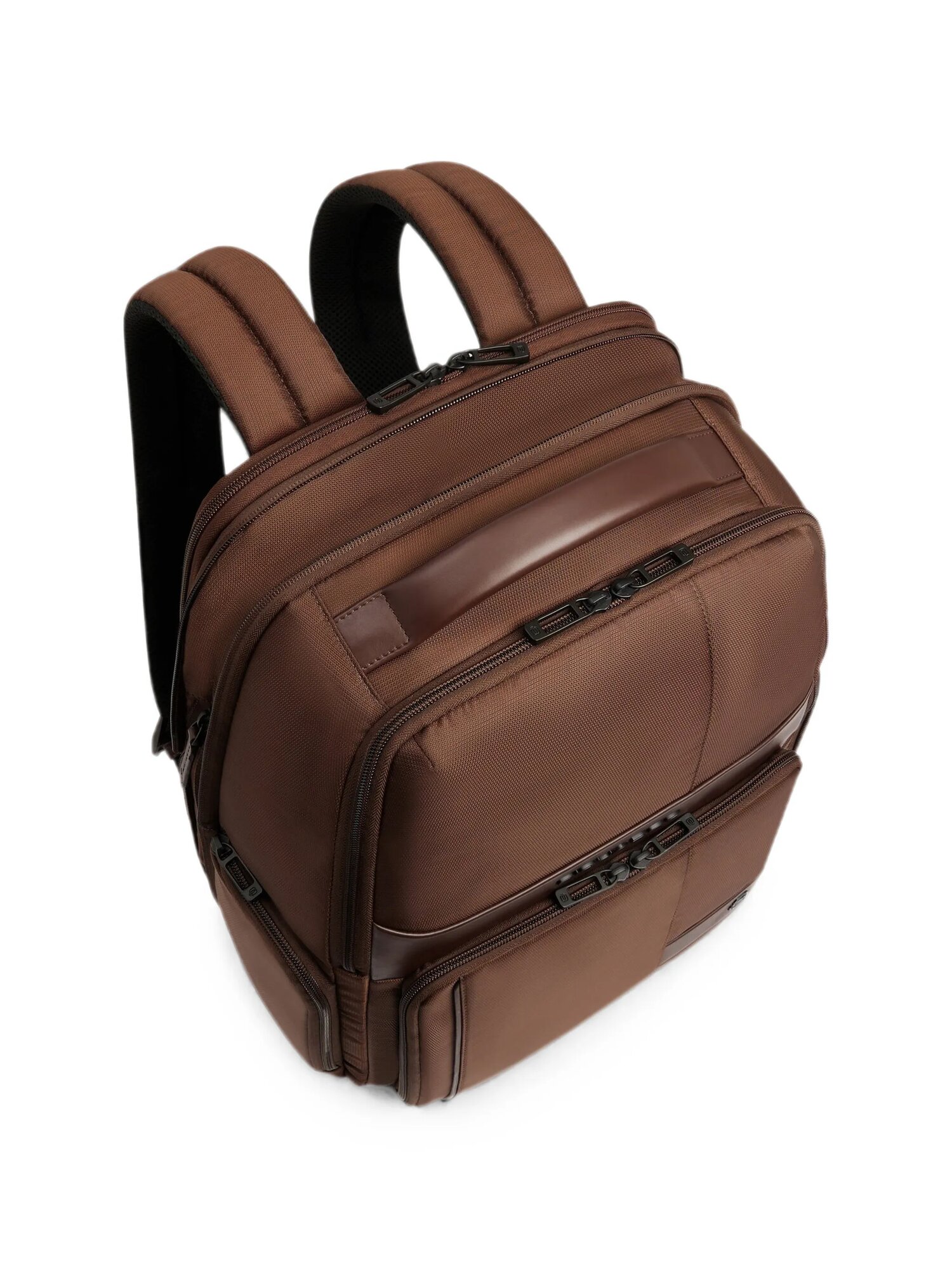 Сумка PIQUADRO Expandable laptop backpack, коричневый — фото 1