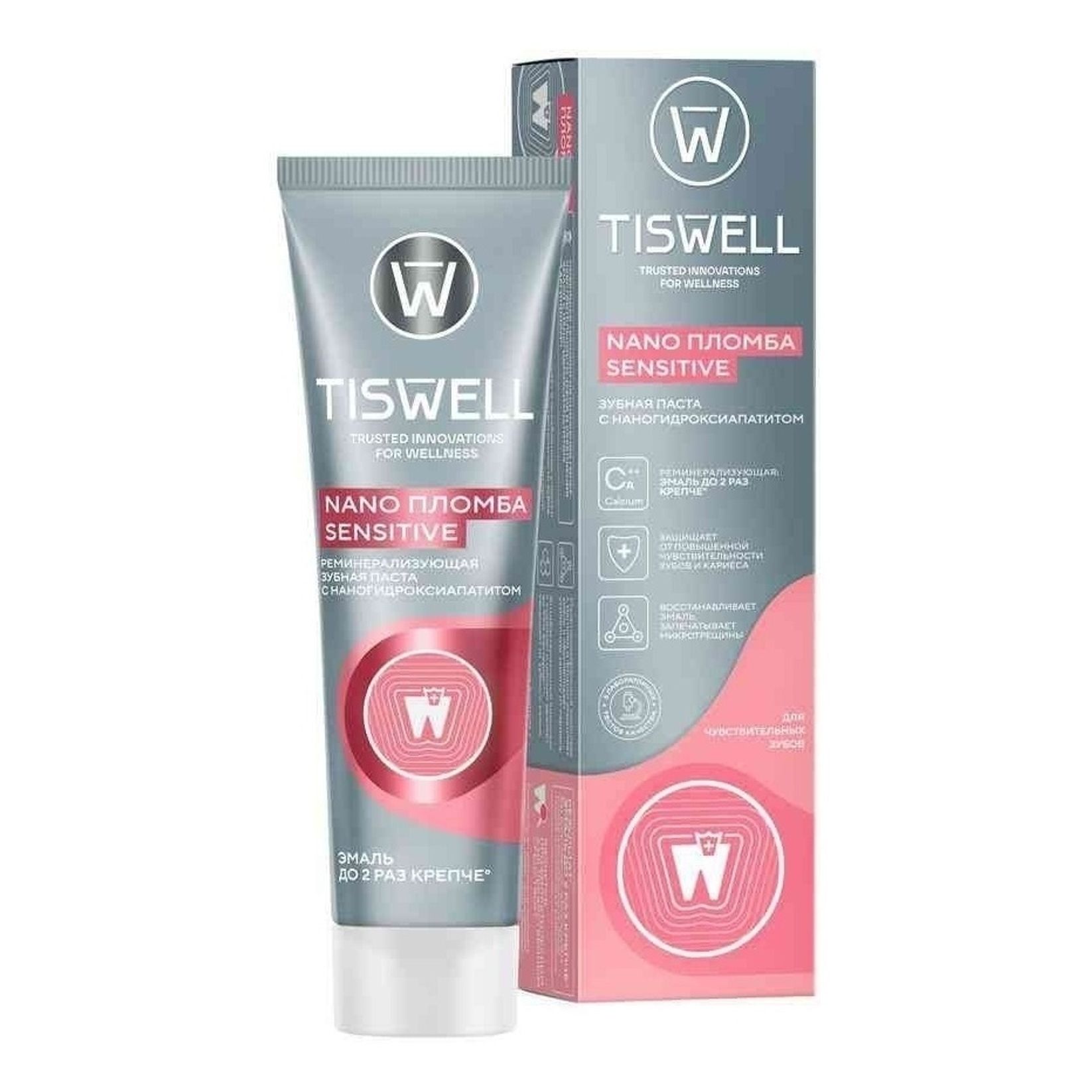 Зубная паста Tiswell Nano Пломба Sensitive 110 г