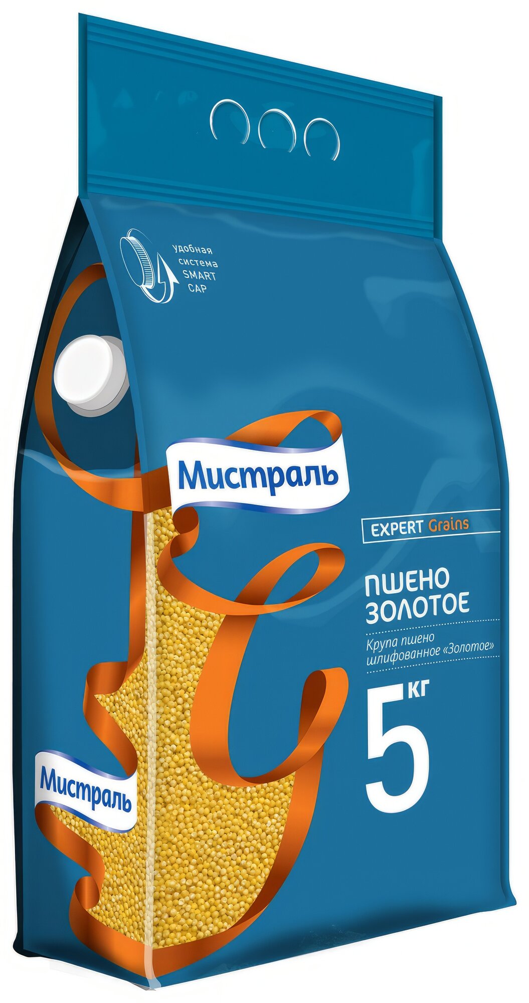 Пшено Мистраль золотое, 5кг