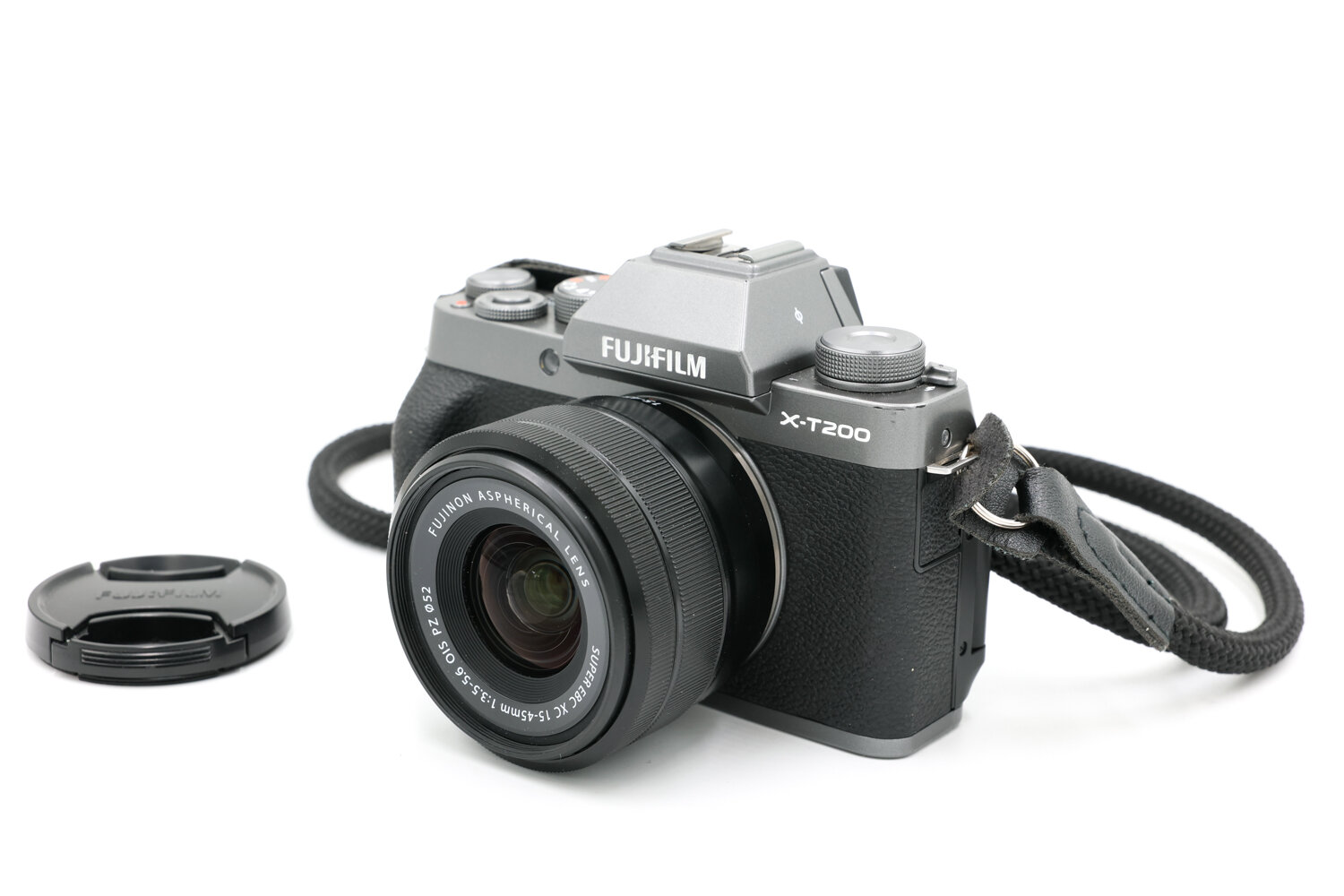 Беззеркальный фотоаппарат Fujifilm X-T200 Dark Silver Kit XC 15-45mm