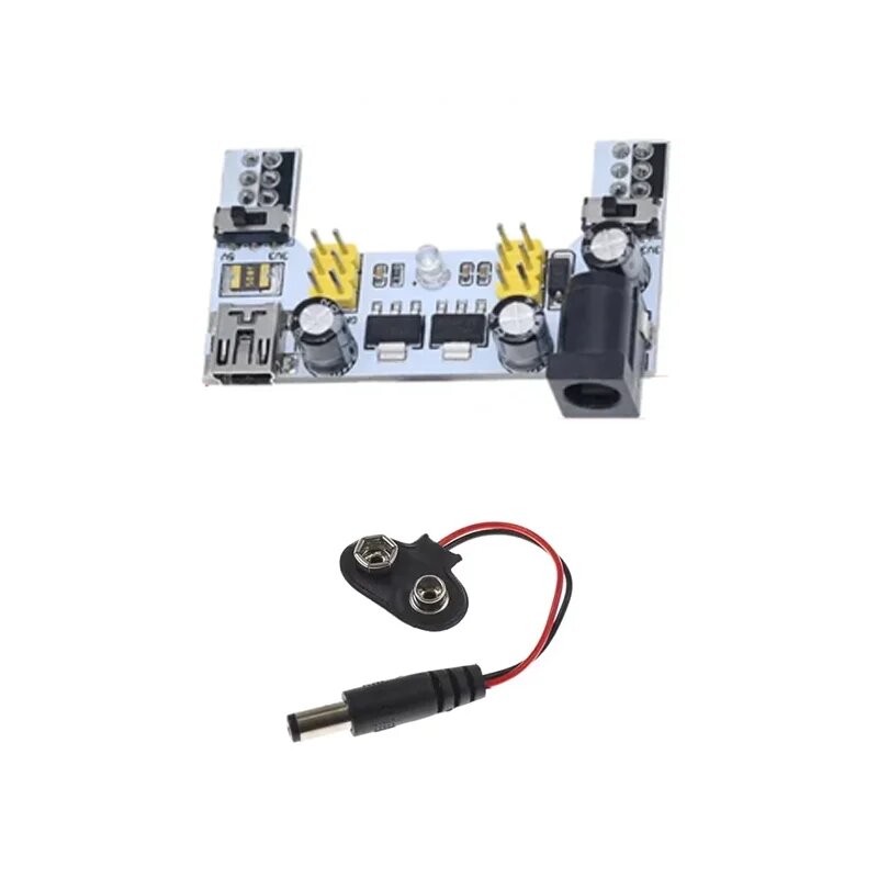 Модуль питания MB102 для макетной платы MB-102 White Module-9V DC