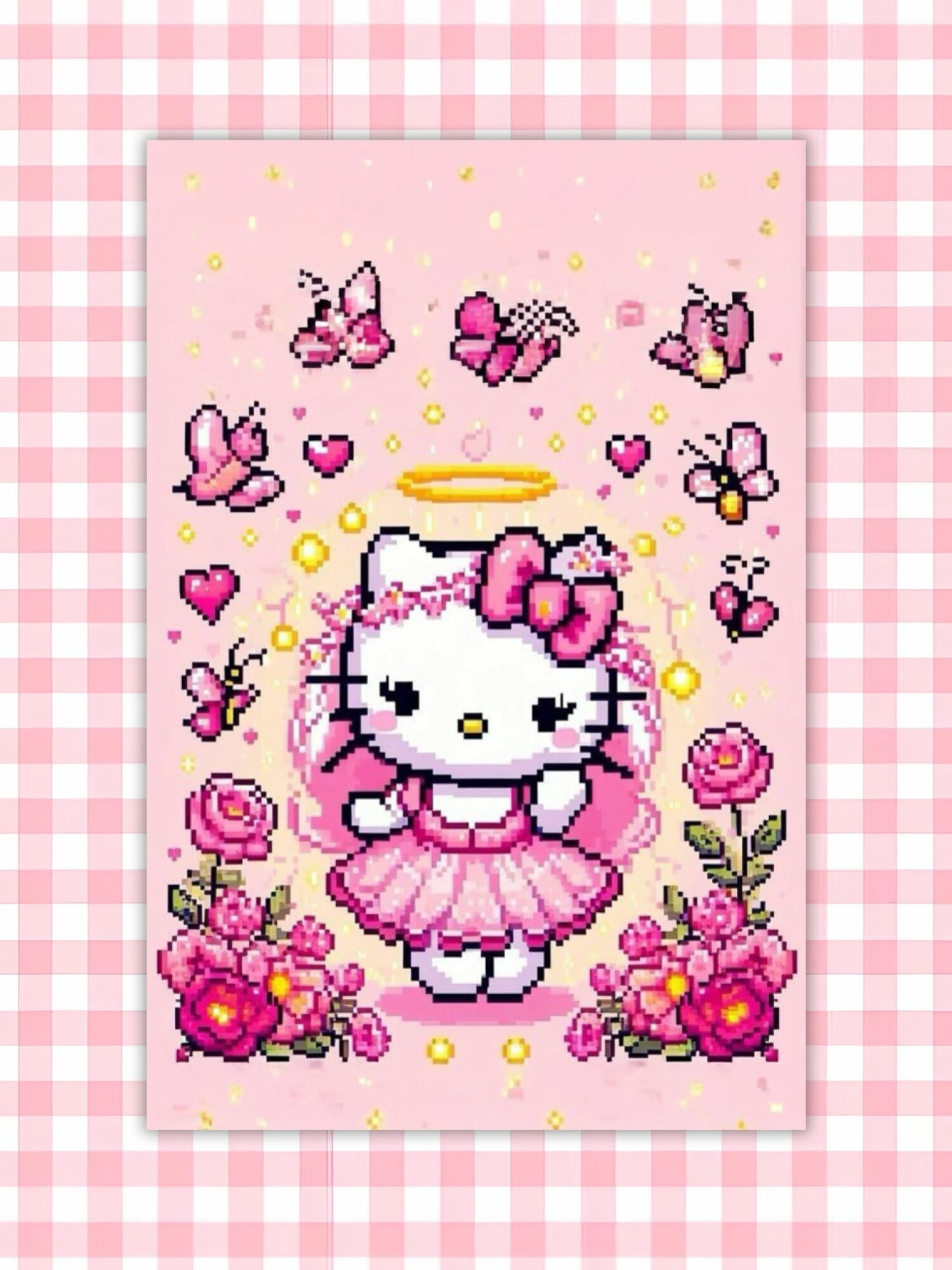 Мини постеры Hello Kitty 10 шт — фото 1