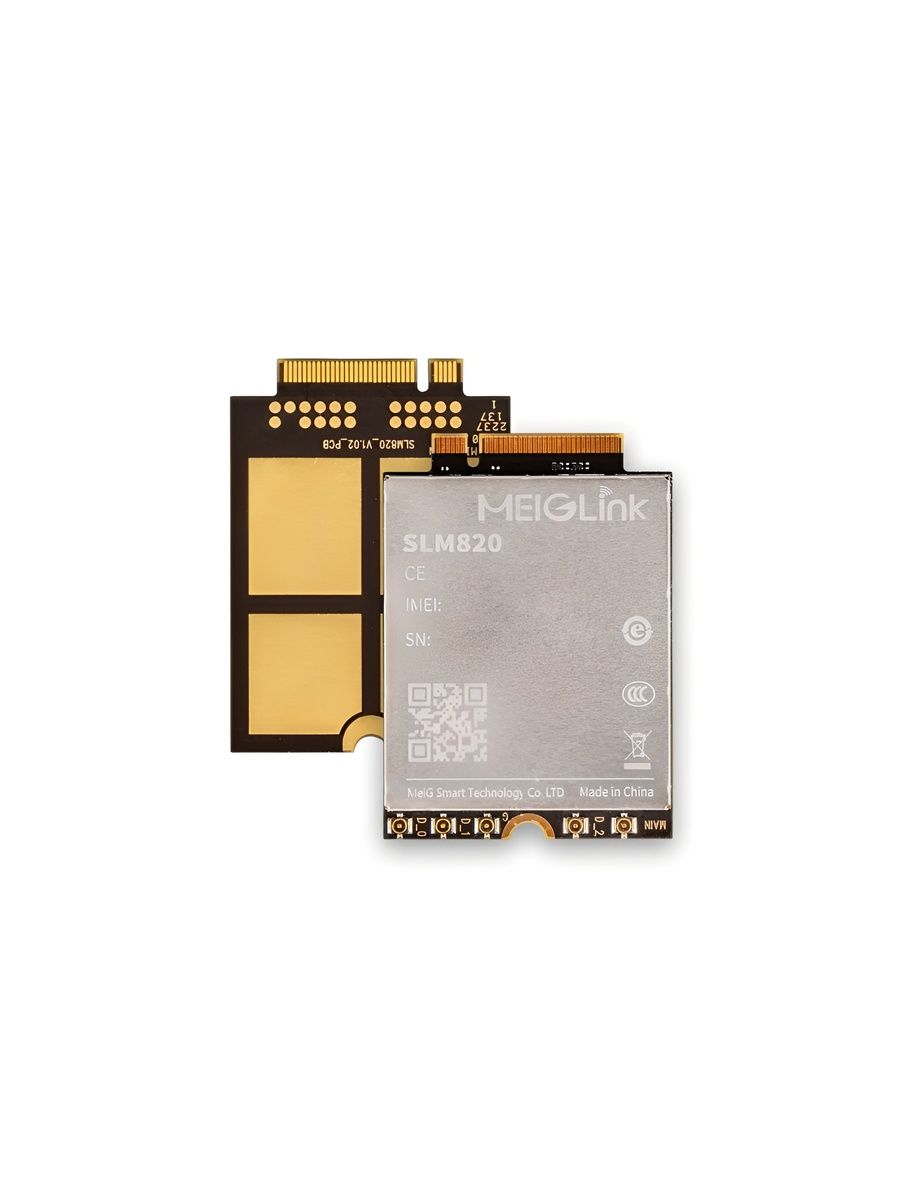 Беспроводной модем сотовый MEIGLink SLM820, MIMO 4x4, 4G LTE Cat.12, до 600 Мбит/с разъем M.2