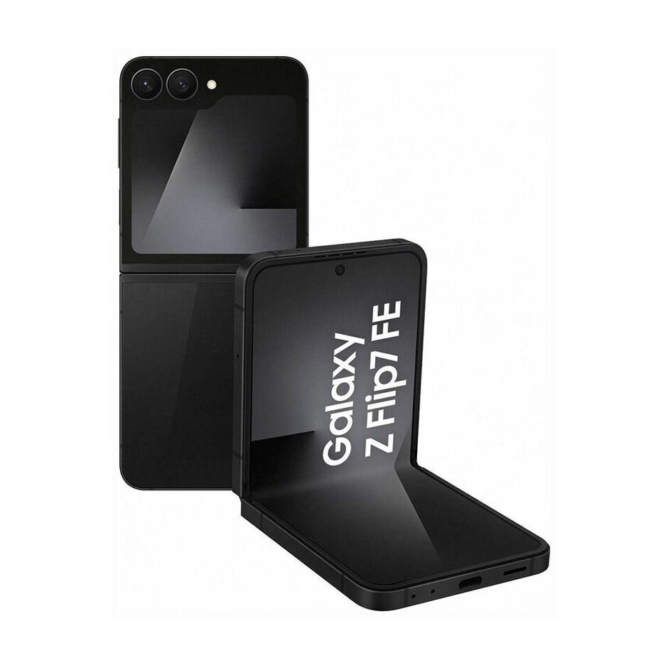 Смартфон Samsung Galaxy Z Flip7 FE, 8/256Gb, nano SIM + eSIM, Black (черный)
