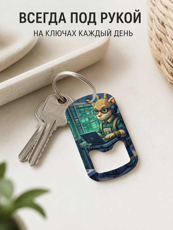 Брелок ZHENYA CLOUD, белый — фото 1