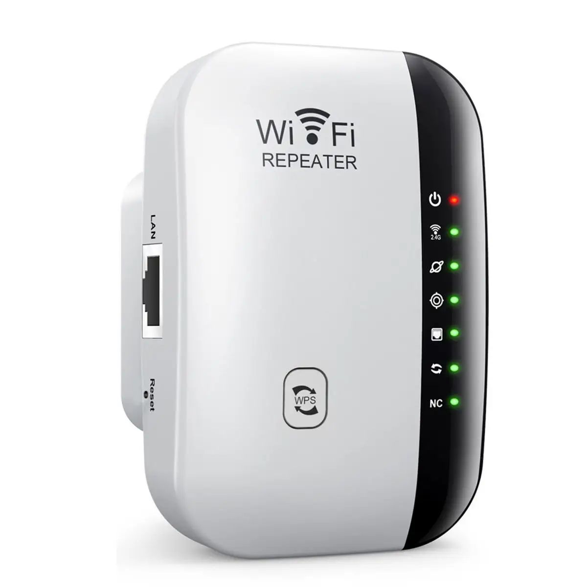 Wi-Fi-ретранслятор, беспроводной усилитель сигнала, расширенный сетевой усилитель, домашний маршрутизатор EU US 300 м через настенную розетку