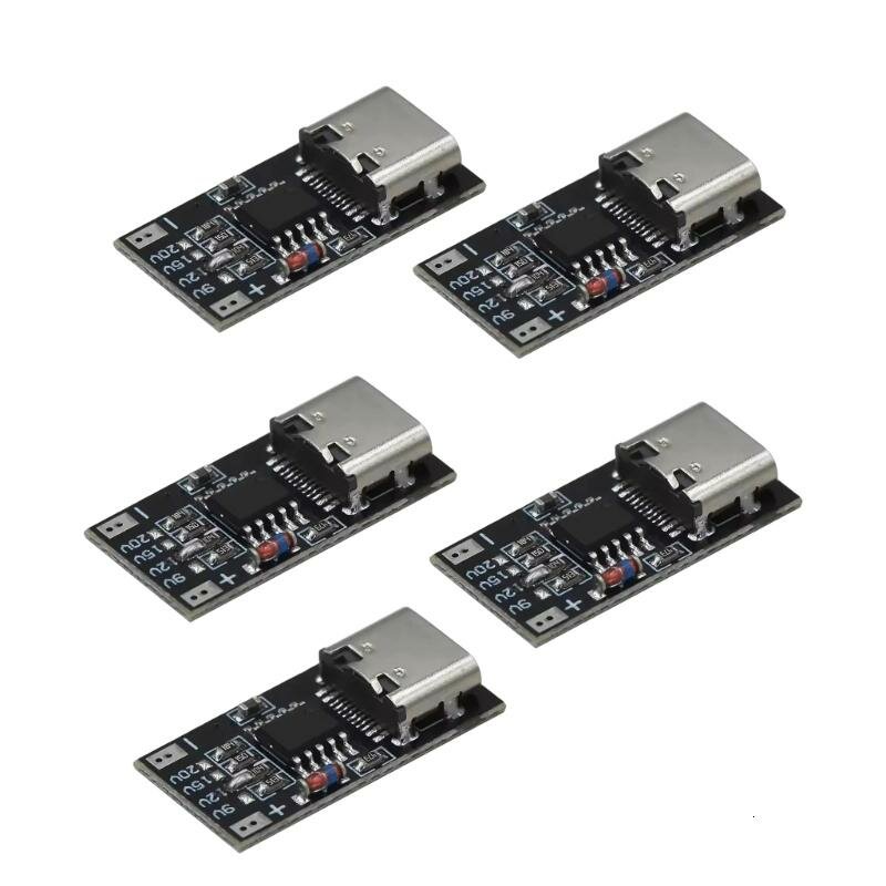 Плата USB-C повышающего модуля 9V/12V/15V/20V, 20V