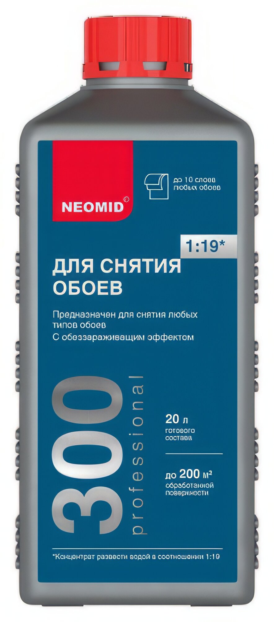 Средство для снятия обоев Неомид концентрат 1 л