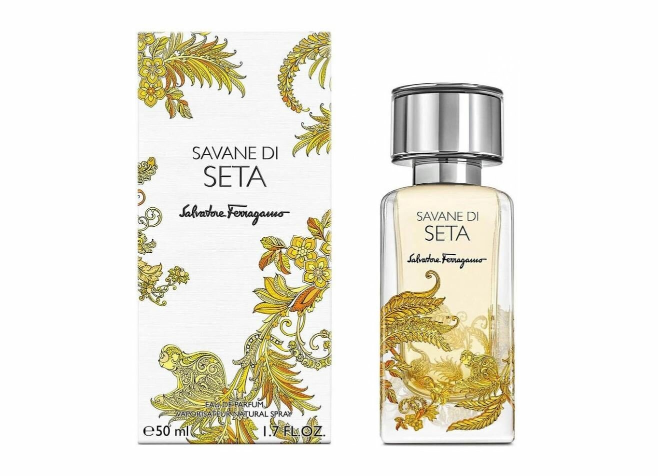 Парфюмерная вода Salvatore Ferragamo Savane Di Seta 50 мл, древесная