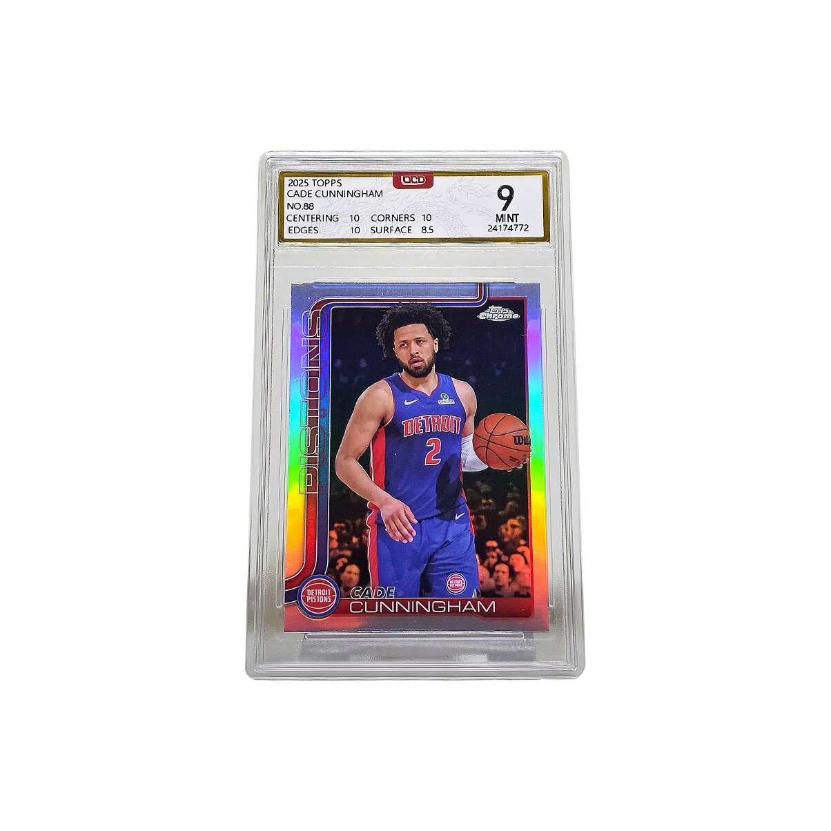 Карточки коллекционные Topps Chrome