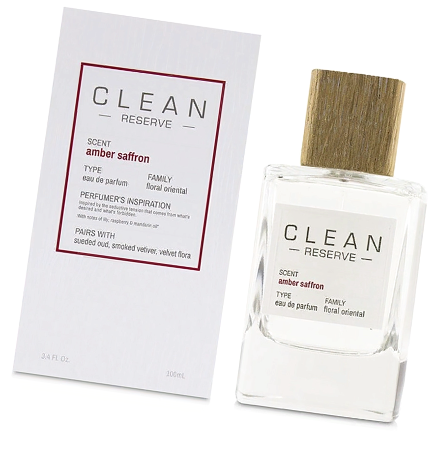 Клин Амбер Шаффрон парфюмерная вода 100 мл, унисекс / Clean Amber Saffron