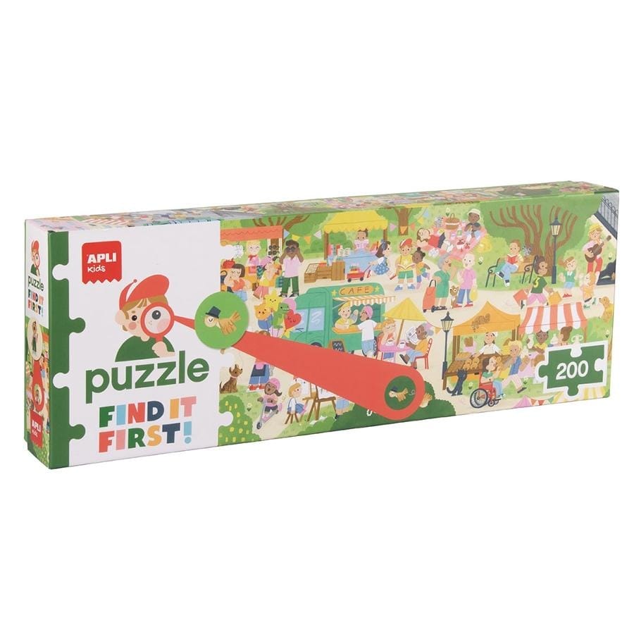 Пазл Apli Kids Find It First Market, разноцветный, 200 элементов
