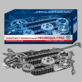 Ремкомплект ГРМ для а/м ГАЗ 406 дв. в сборе + звезды ГРМ "ЗЗА"
