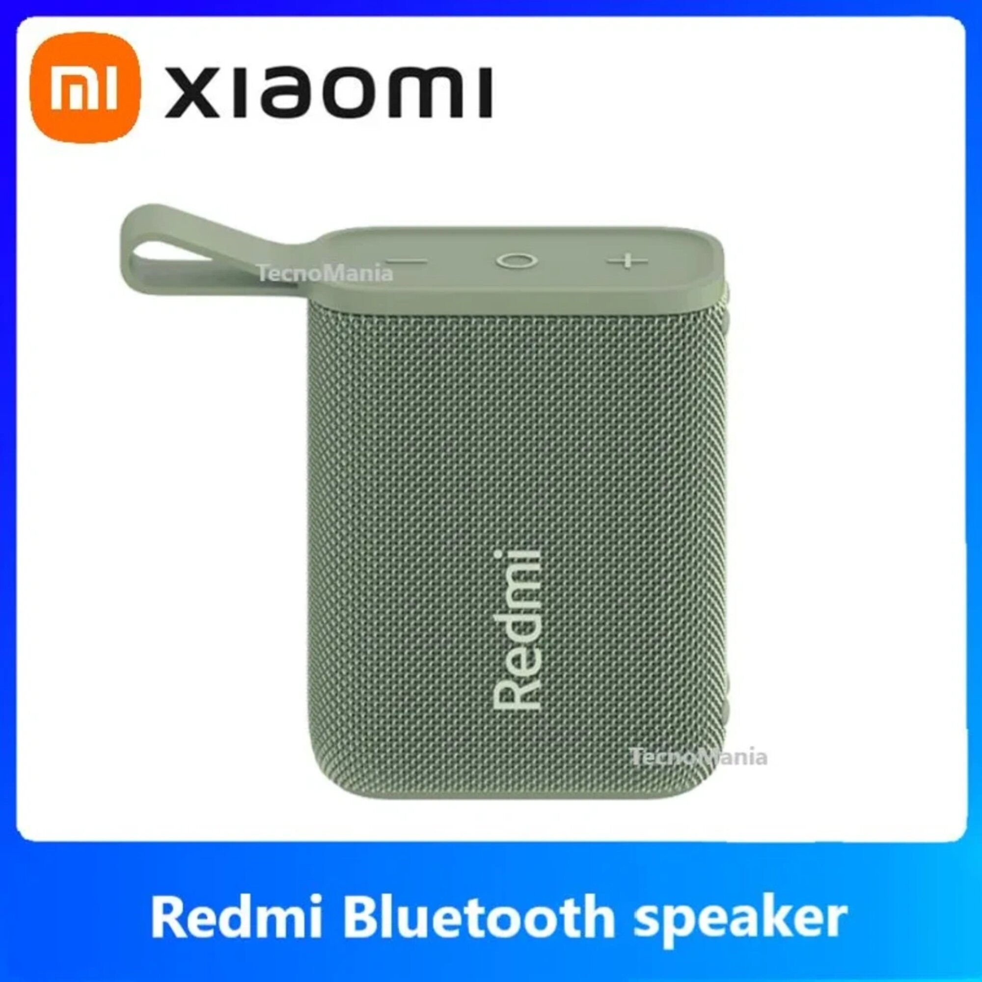 Портативная колонка Xiaomi Redmi Bluetooth-динамик зеленый, 4 Вт, IP67, 5 ч, пластик