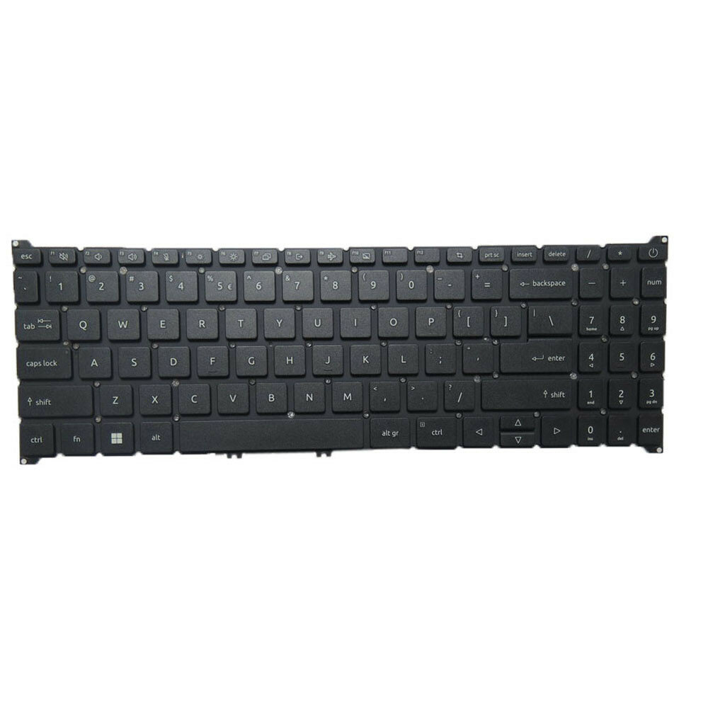 Ноутбук без клавиатуры с подсветкой для ACER Aspire 3 A315-24P SN7BQ1B, английская, США, чёрная, новая