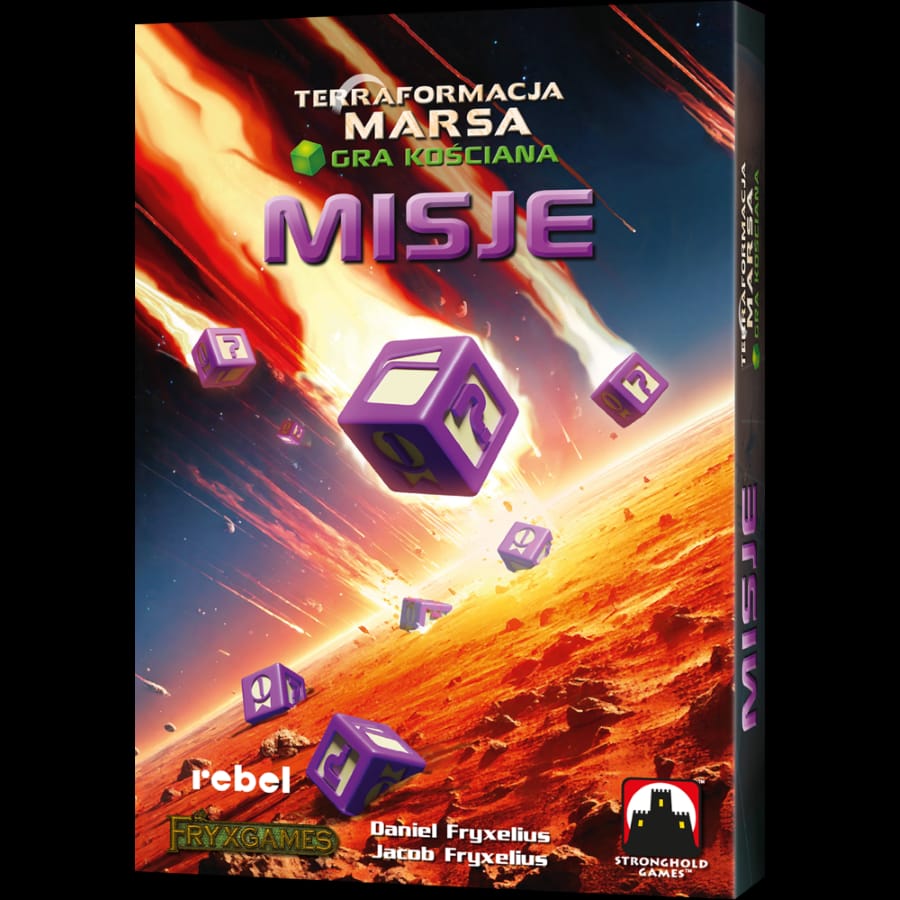 Настольная игра Rebel Терраформирование Марса Миссии, игра с кубиками, дополнение к игре для детей