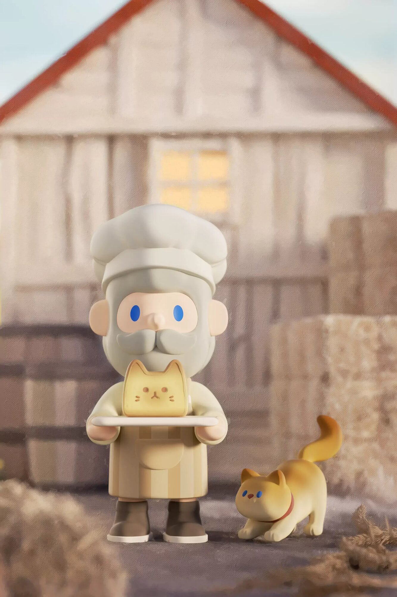 FARMER BOB on The Farm V13 слепая коробка-сюрприз Бежевый, Confrim J