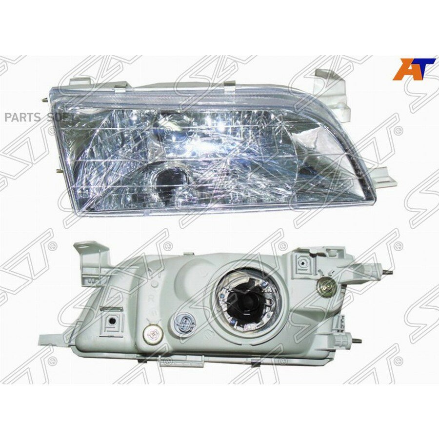 Фара Toyota Corolla (E100) 97-00 (Справа/ хром) от официального дистрибьютора, SAT, артикул ST2121193R