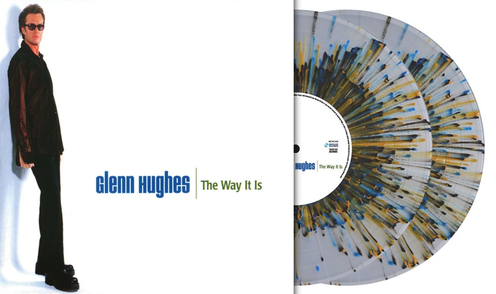 GLENN HUGHES - The Way It Is, (2LP, Европа, Импортное, INDIE CRYSTAL EXCLUSIVE SPLATTER VINYL) Виниловая пластинка