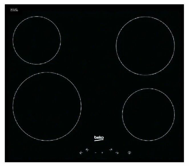 Beko Электрическая Варочная панель HIC64401
