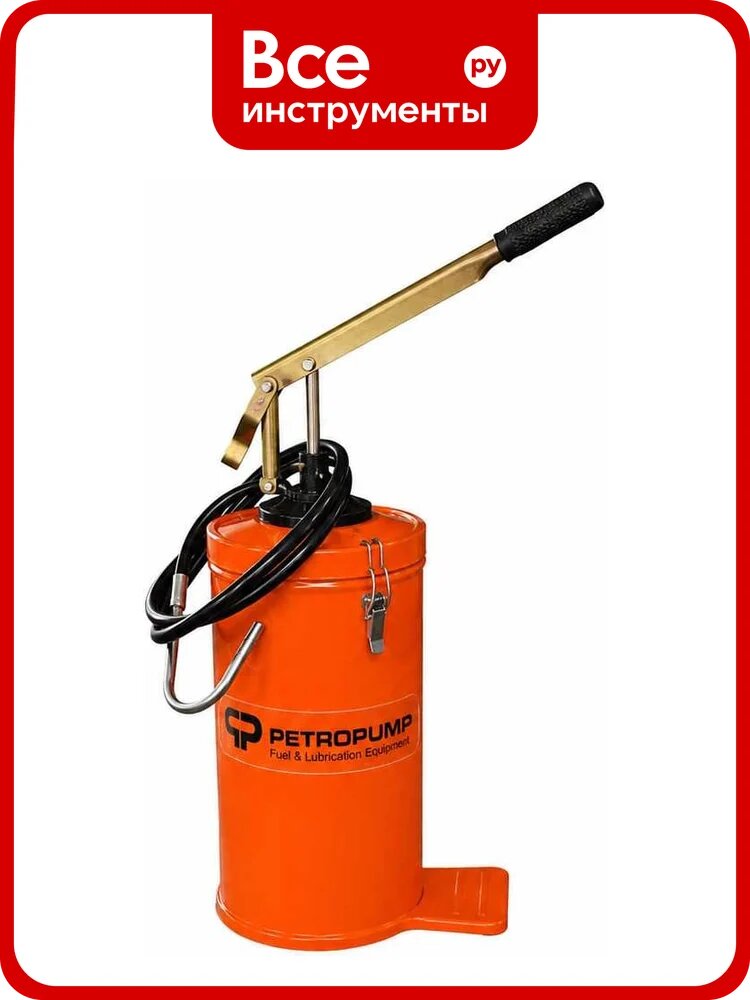 Маслораздатчик ручной Petropump с емкостью 16 л PP210039