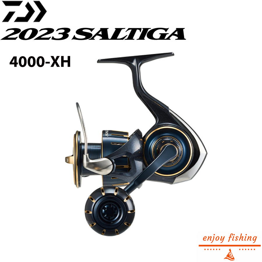 DAIWA 2023 SALTIGA 4000-XH Спиннинговая катушка рыболовная безынерционная для спиннинга, Япония