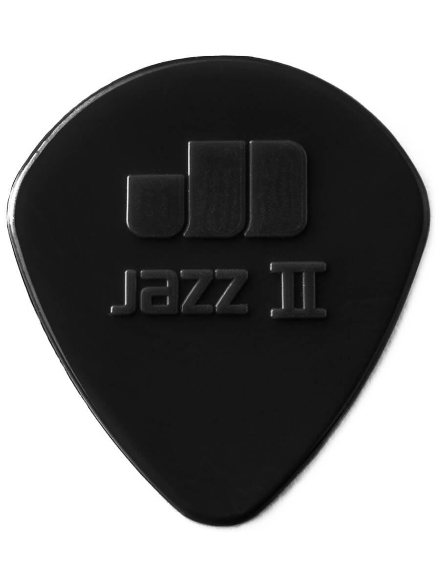 DUNLOP NYLON JAZZ-6/PLYPK медиаторы нейлоновые 1,18 черные, 6 штук