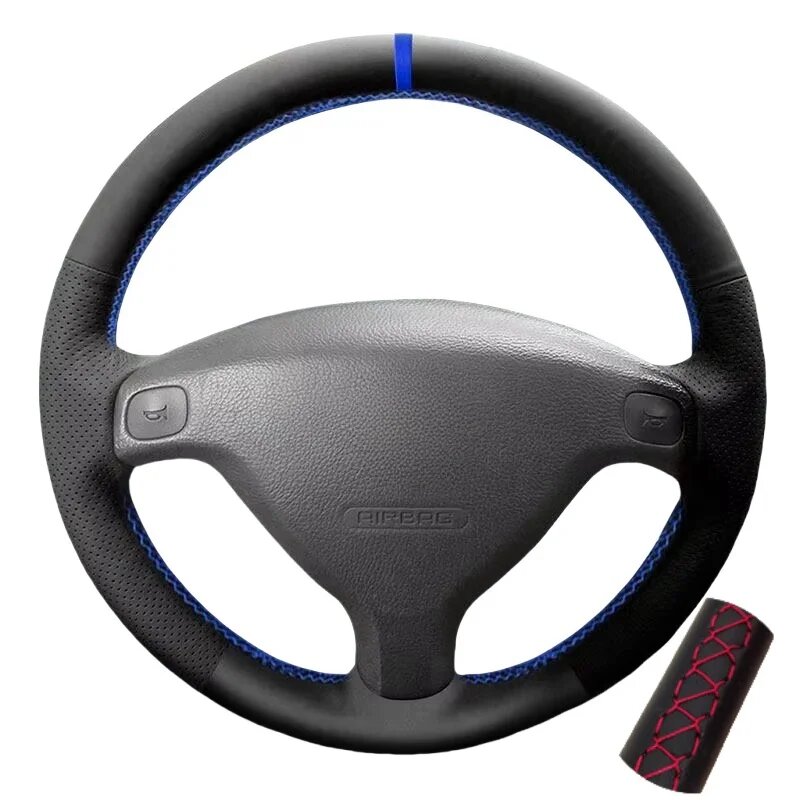 Кожаный чехол на руль Red Thread для Buick Opel