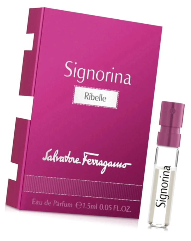 Парфюмерная вода Salvatore Ferragamo Signorina Ribelle мини-флакон 1.5 / Пробник аромата Сальваторе Ферагамо Сигнорина Ребель