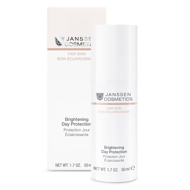 Крем для ухода за кожей Janssen Cosmetics Brightening Day Protection SPF 20 Активный антивозрастной дневной крем, осветляющий пигментные пятна 50 мл