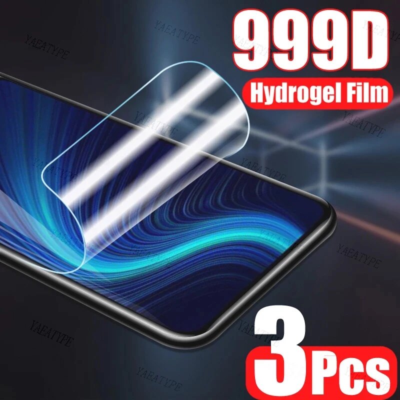 3 шт. Защитная пленка для экрана Hydrogle Flim Для Blackview A200 Pro Oscal Tiger 12 Oscal Tiger 12