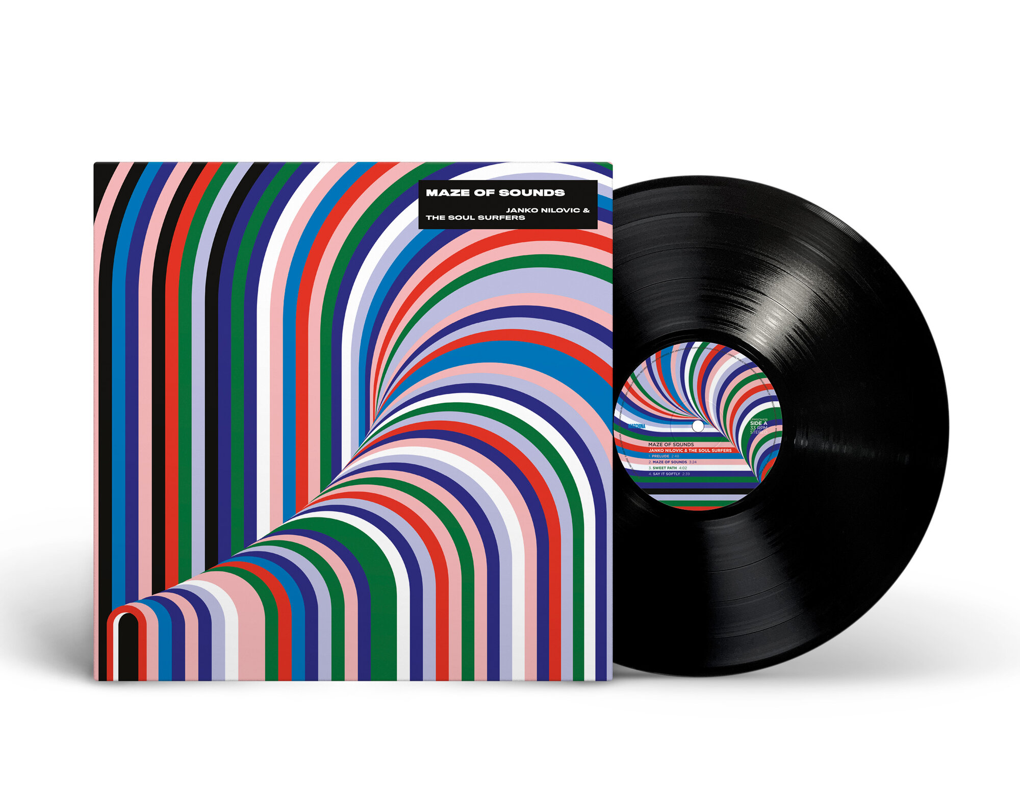 Виниловая пластинка: Janko Nilovic & The Soul Surfers – «Maze Of Sounds» (2020/2026) [Black Vinyl]
