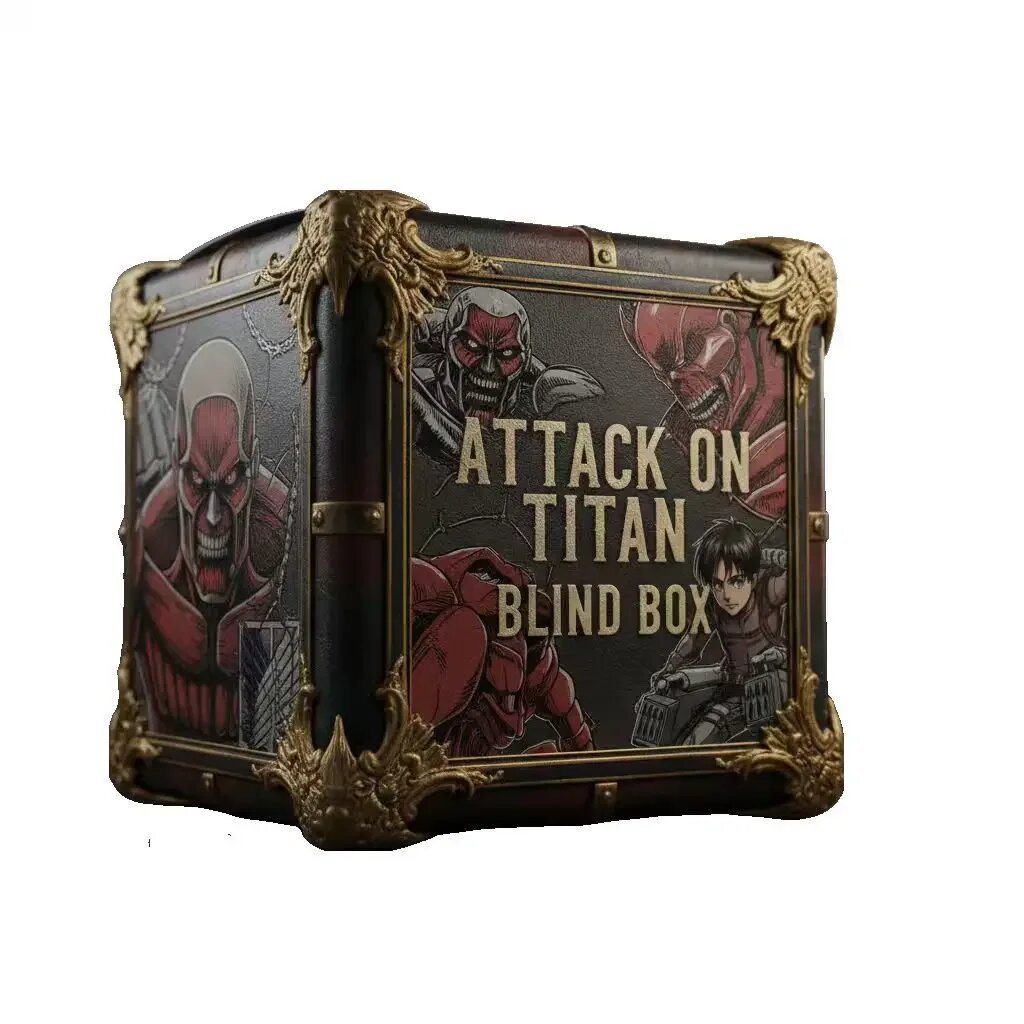 Фигурка Атака Титанов Bandai, случайный персонаж Красный, 10-30cm