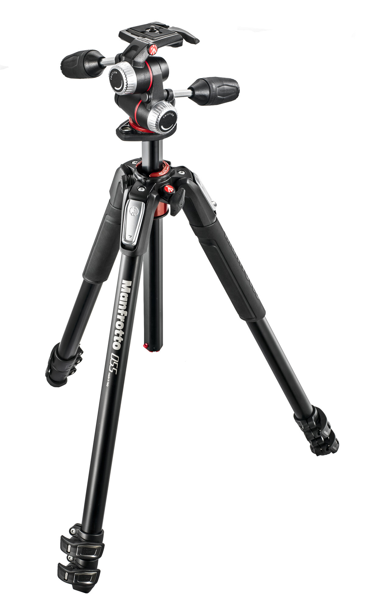 Штатив алюминиевый с головой Manfrotto MK055XPRO3-3W