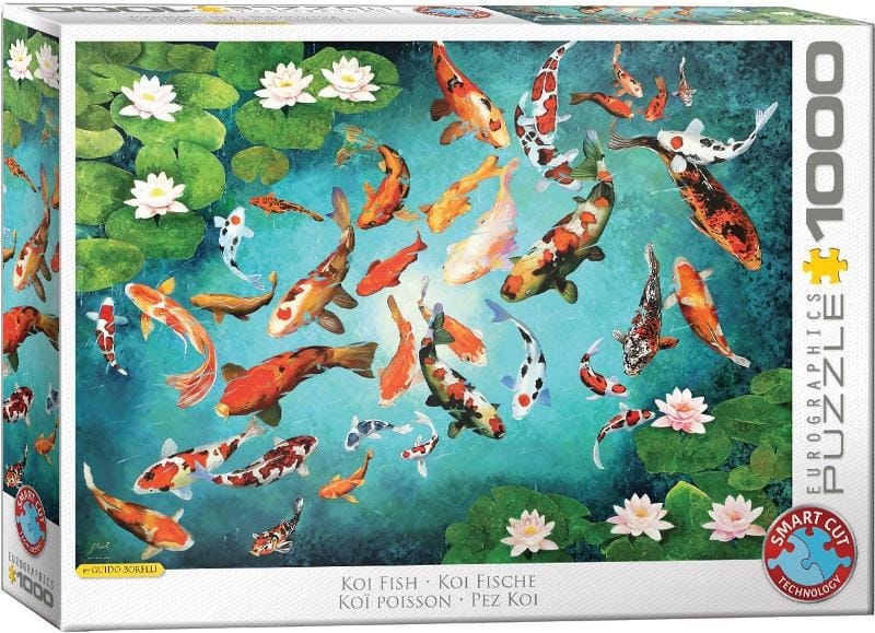 Пазл Eurographics Colorful Koi, 1000 элементов