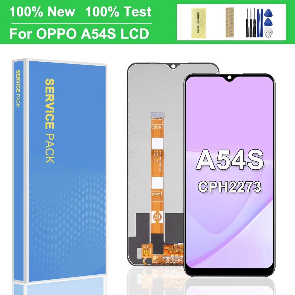 Экрана ЖК-дисплей Oppo A54s CPH2273 Black No Frame