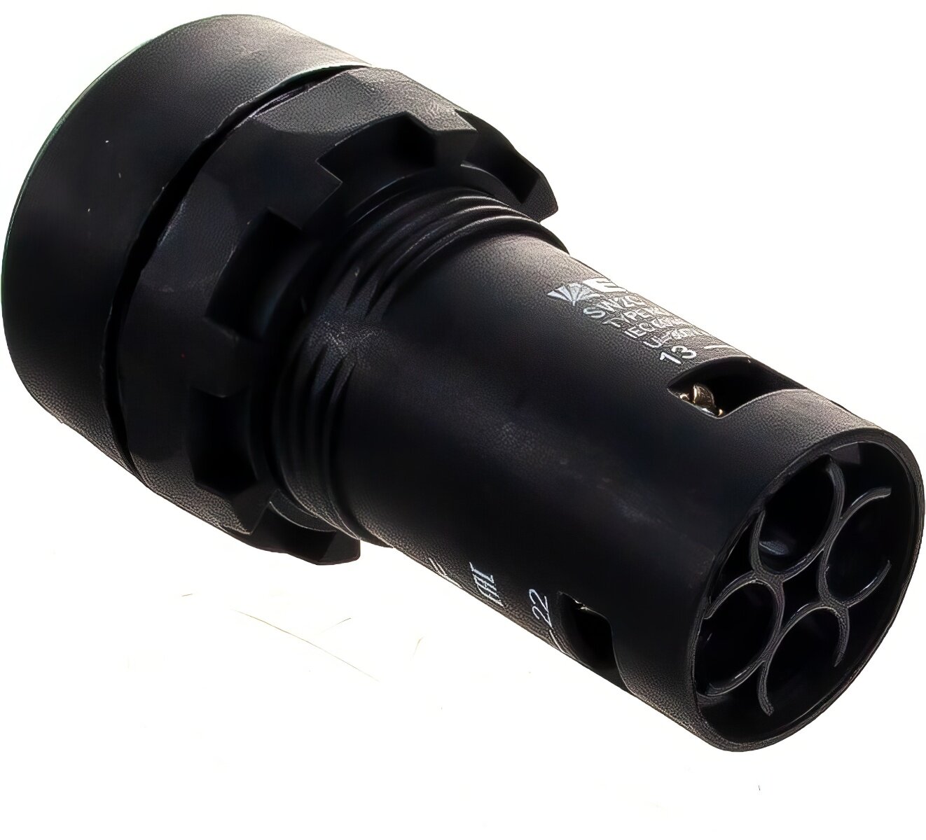 Кнопка с фиксацией EKF SW2C-11 PROxima черная NO+NC sw2c-11f