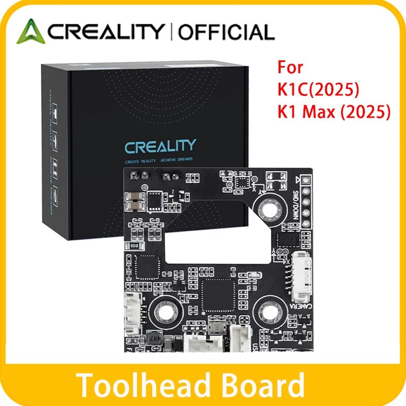 Оригинальная плата инструментальной головки Creality K1C/K1 Max 2025, адаптерная плата хотэнда K1C 2025, сменная плата печатной платы сопла для 3D-принтера K1 Max