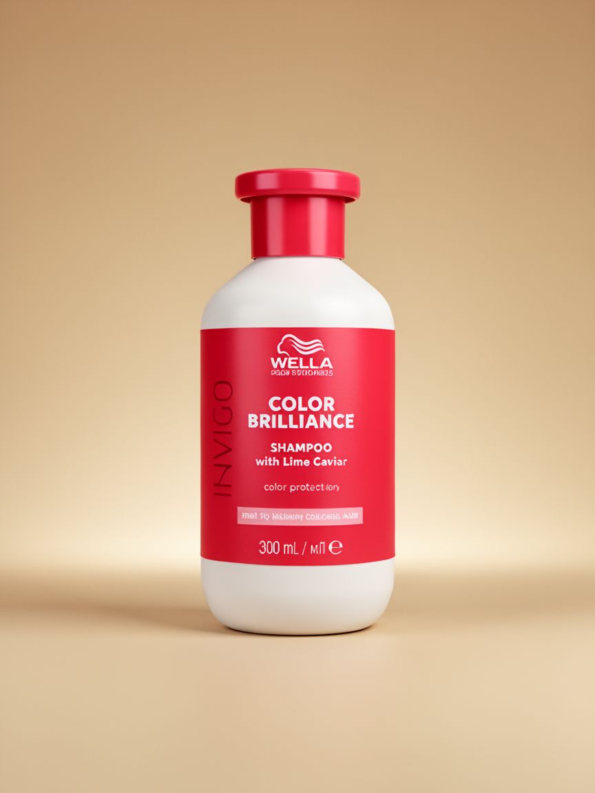 Шампунь для защиты цвета окрашенных нормальных и тонких волос Wella Professionals Invigo Color Brilliance Fine/Normal, 300 мл