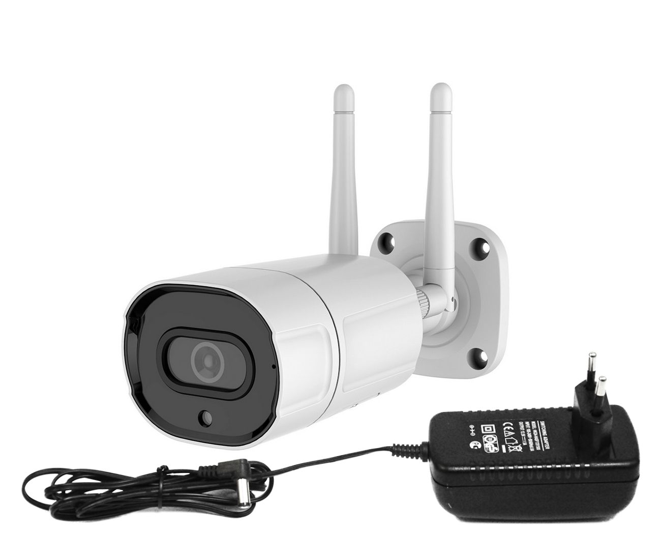 Уличная 5-мегапиксельная Wi-Fi IP-камера КДМ 248 AW5 8G (Матрица 5 Mп. Запись на SD карту 128 Гб. Детекция людей в кадре)