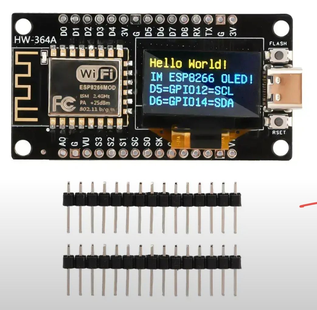 WiFi модуль Arduino ESP8266 0,96 oled