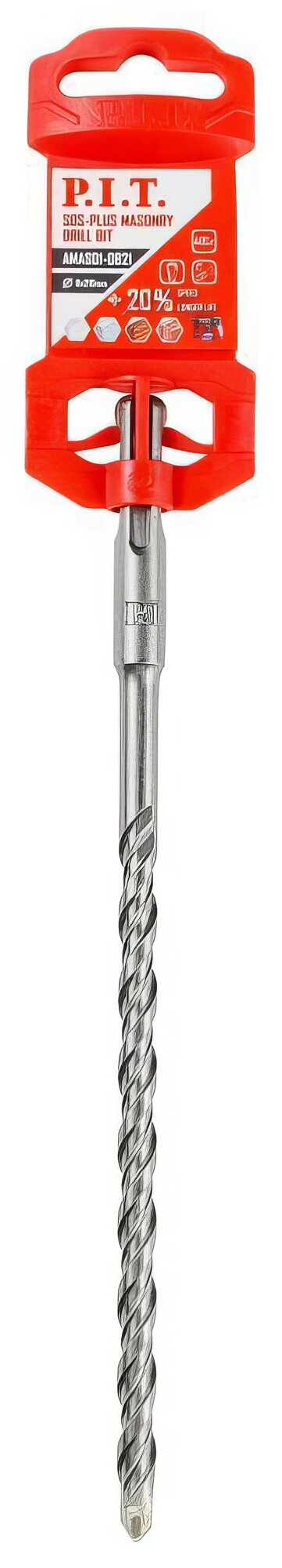 Бур SDS Plus P.I.T. 8x210 мм(AMAS01-0821)