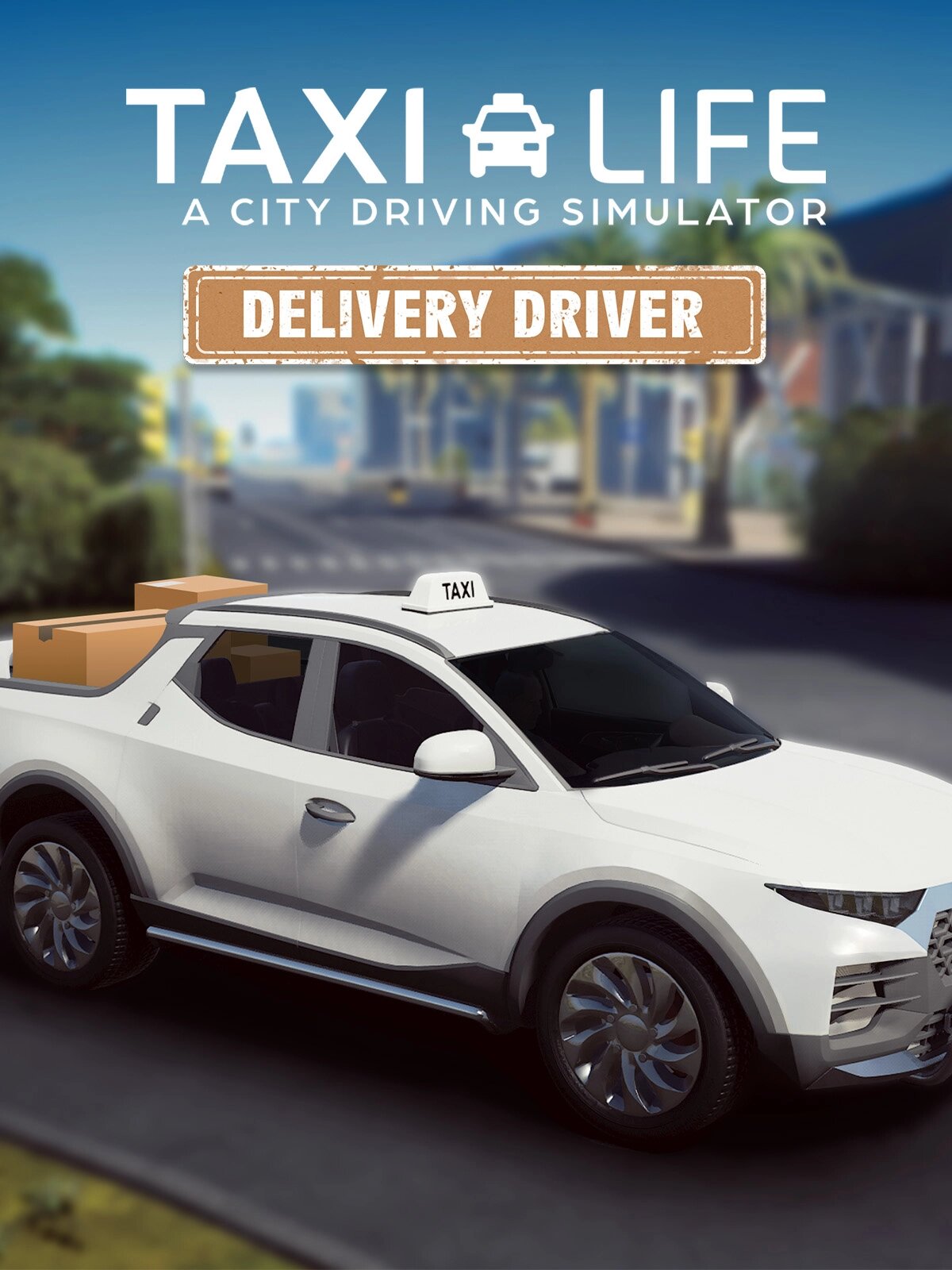Игра Taxi Life: A City Driving Simulator - Delivery Driver DLC, ключ активации Steam, PC, Nacon